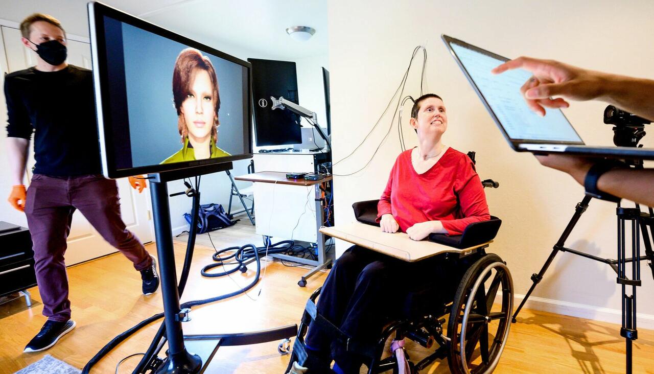 After 18 Years Without A Voice, AI-Powered Brain Implant Helps Stroke ...