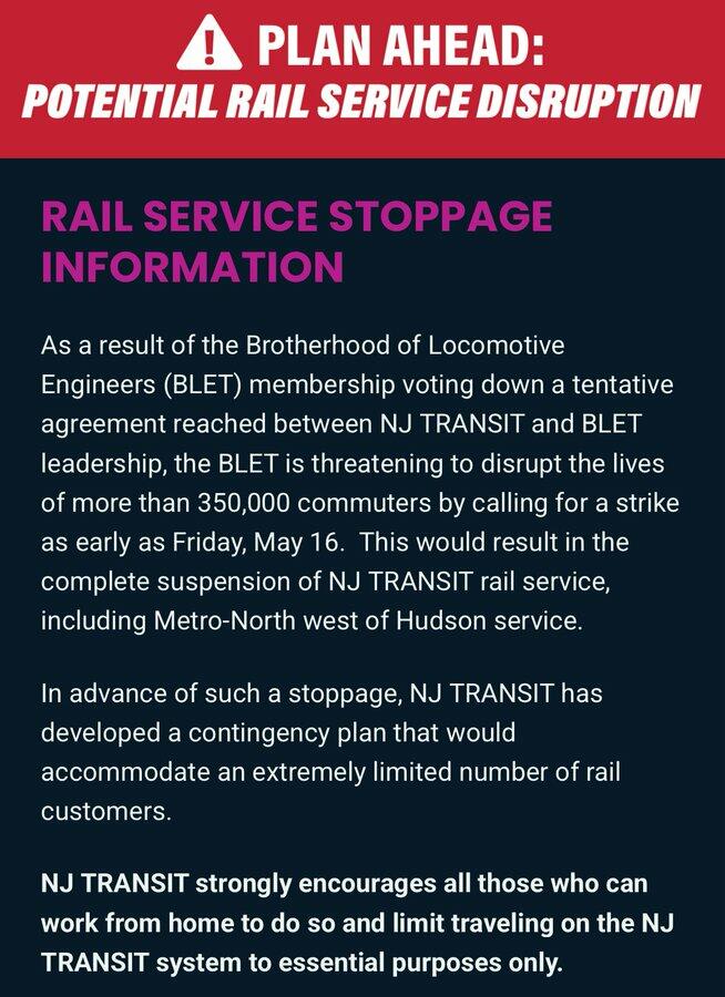 Nightmare New Jersey Transit Strike Cripples Rail Service | ZeroHedge