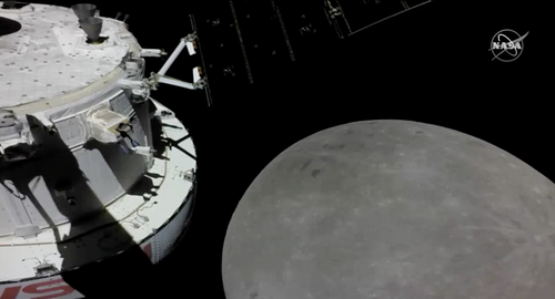 Watch: NASA's Orion Spacecraft Buzzes Moon Ahead Of Week-Long Orbit ...