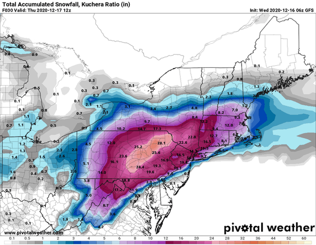 Major Winter Storm Comes Roaring Into Northeast